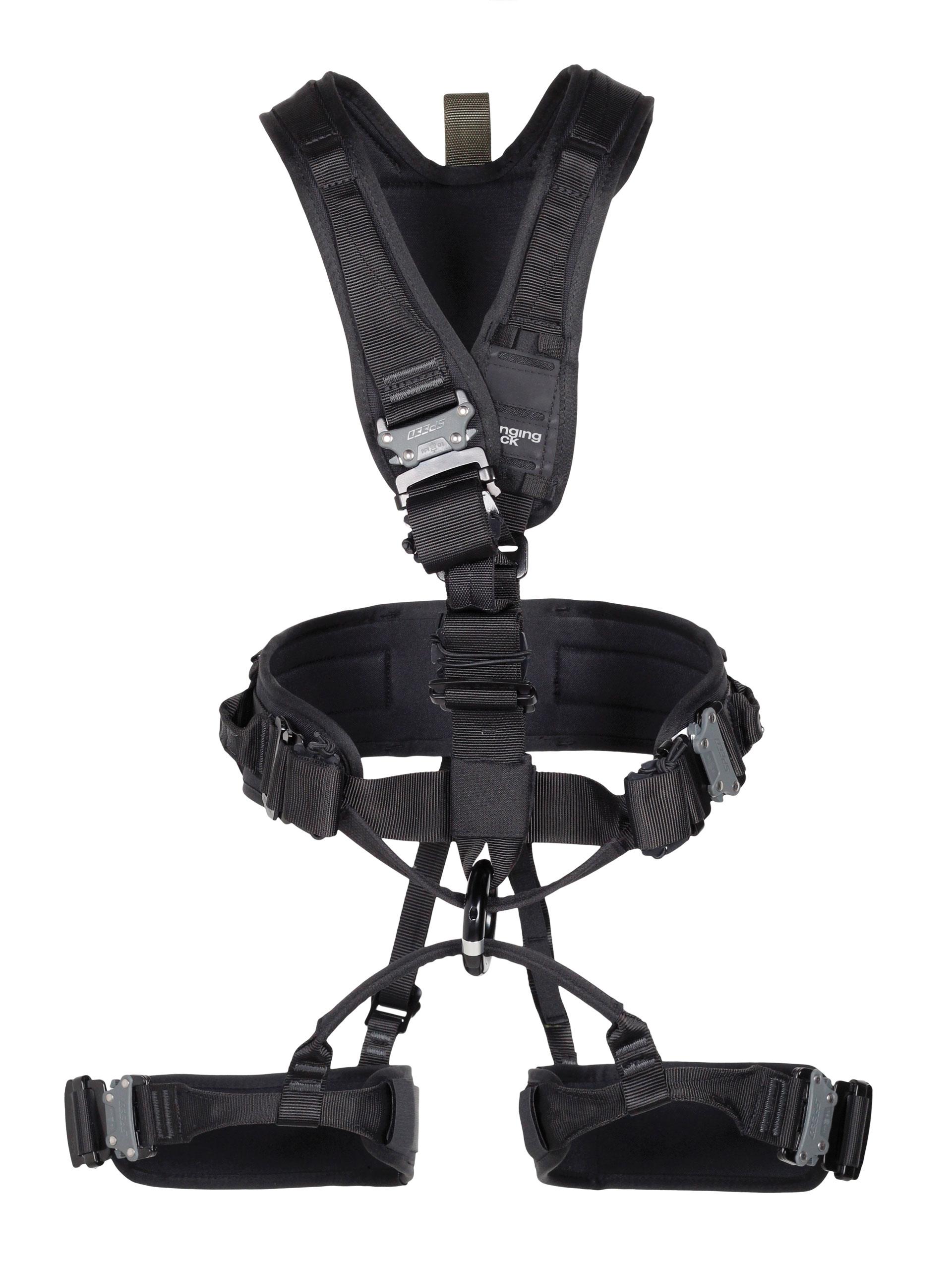 Singing Rock Tactic Master Full Body Harness - Black