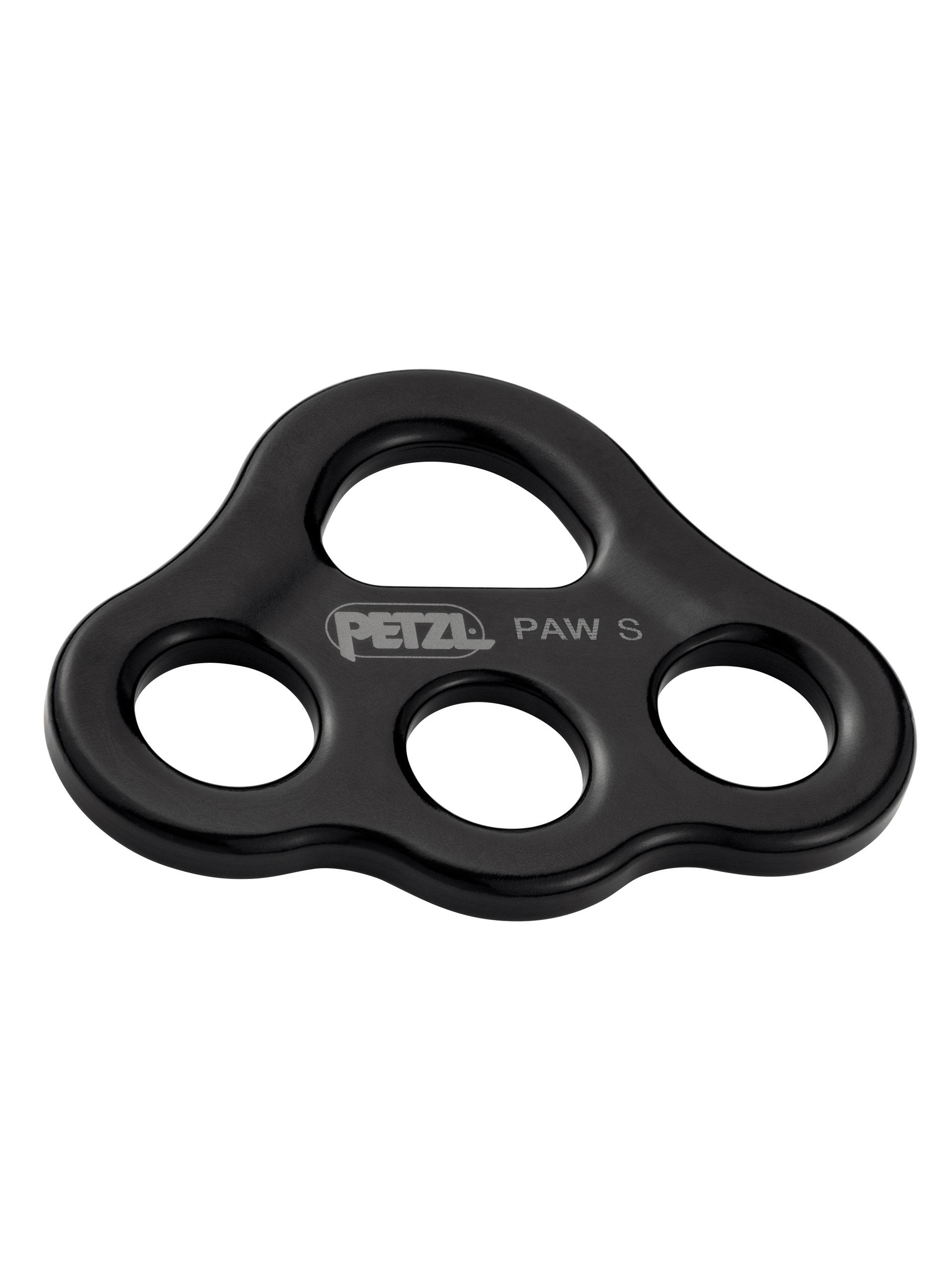 Petzl Paw Rigging Plate Small Black multiple anchor points