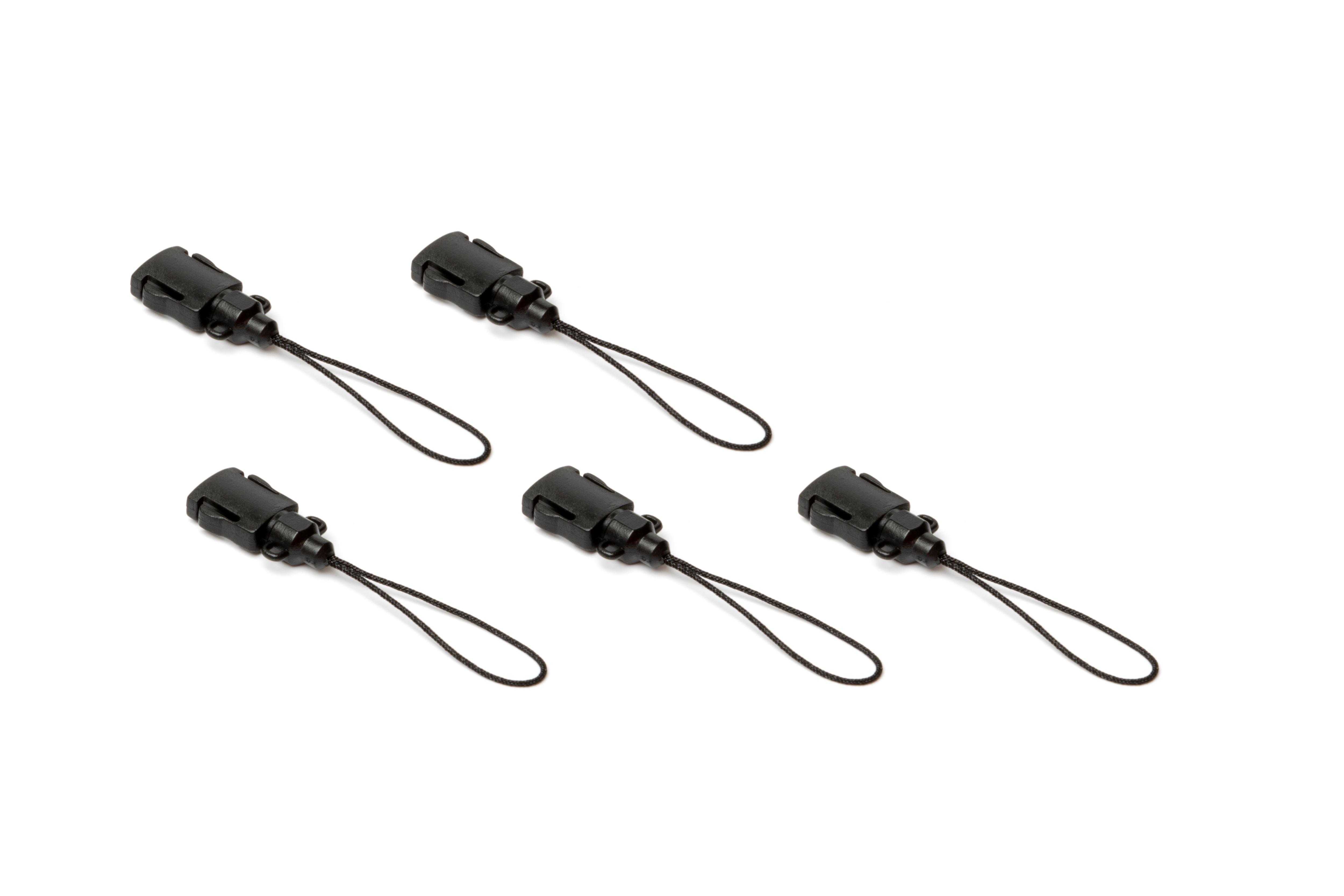NLG Mini Coil Tool Lanyard Connectors - 5 pack