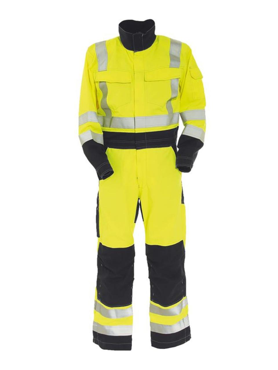 Arc Flash Non-Metal Two Tone High-Vis Coverall 9.5cal/Cm2