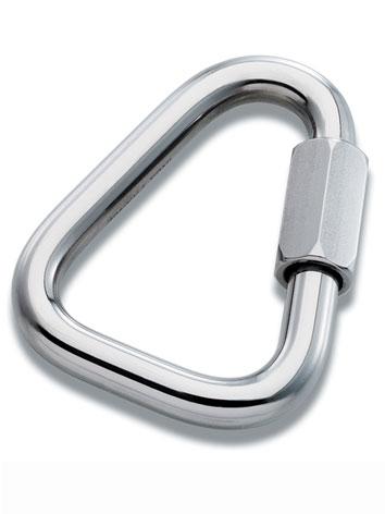 Maillon Rapide 8mm Delta (Triangular) Zinc plated ‘Galvanised’